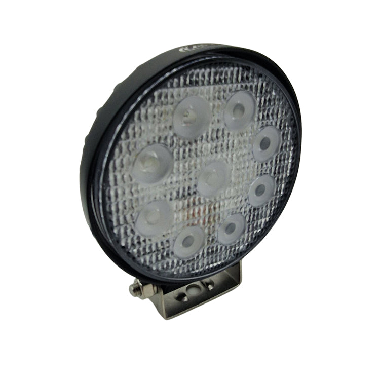 LED work light round 27 watts 2100 lumens – worklights24.com